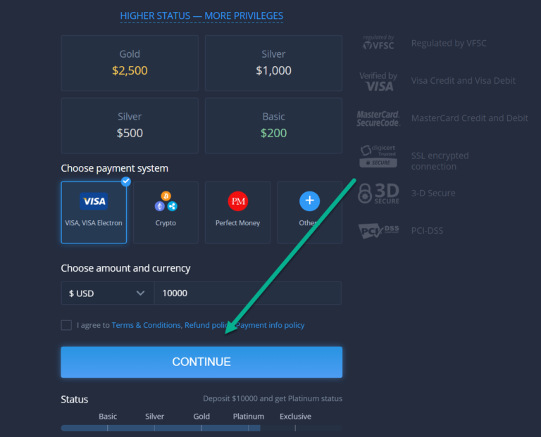 ExpertOption - Registration Open Account