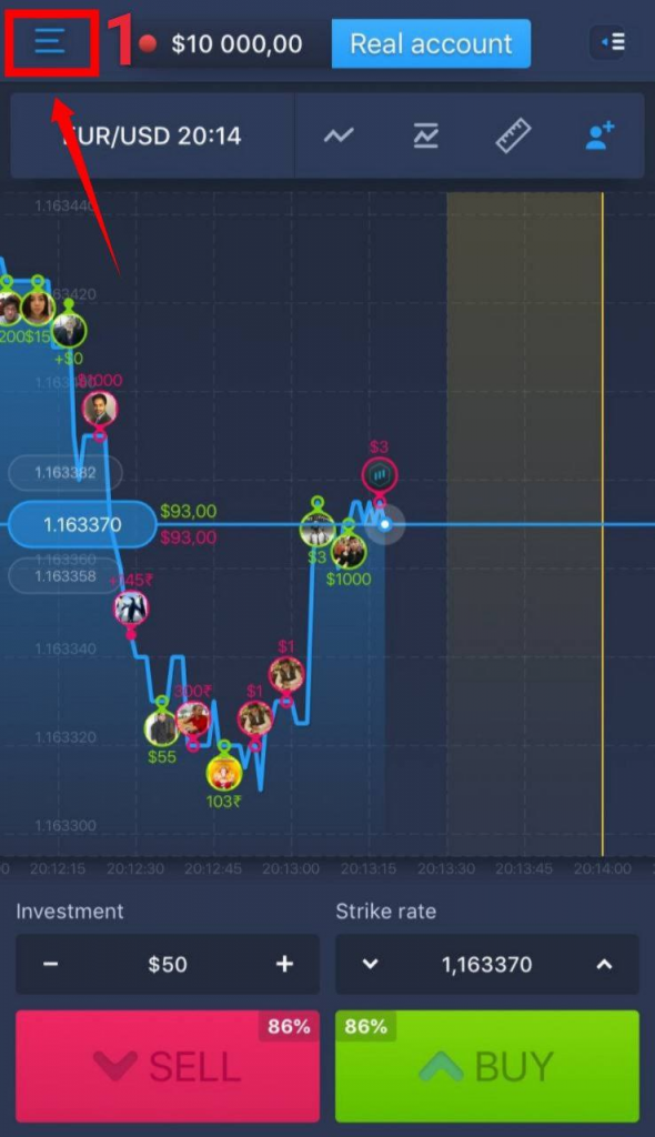 ExpertOption - Login Account